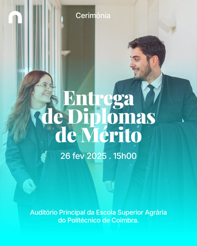 Entrega de Diplomas de Mérito 2025 – Instituto Politécnico de Coimbra