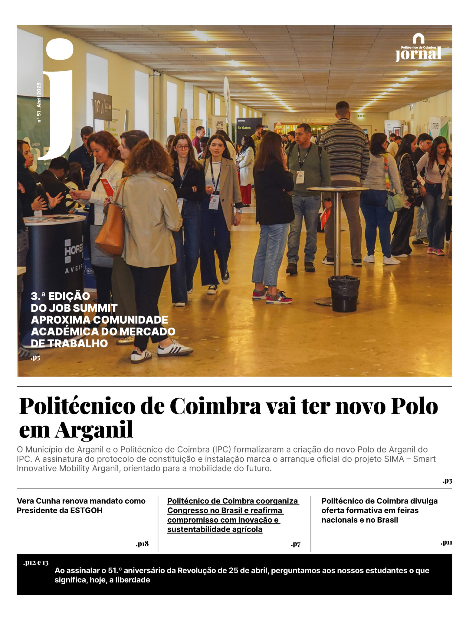Jornal do IPC de abril – Instituto Politécnico de Coimbra